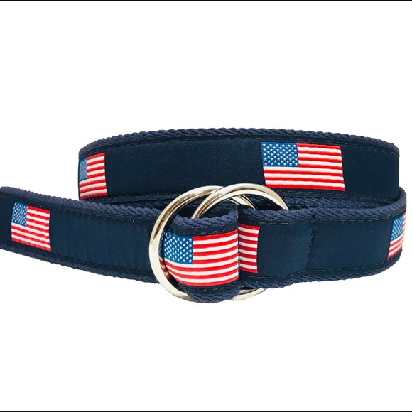 YRI | Accessories | Usa Flag O Ring Belt | Poshmark